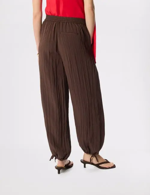 Whistles Balloon Tie Hem Trousers
