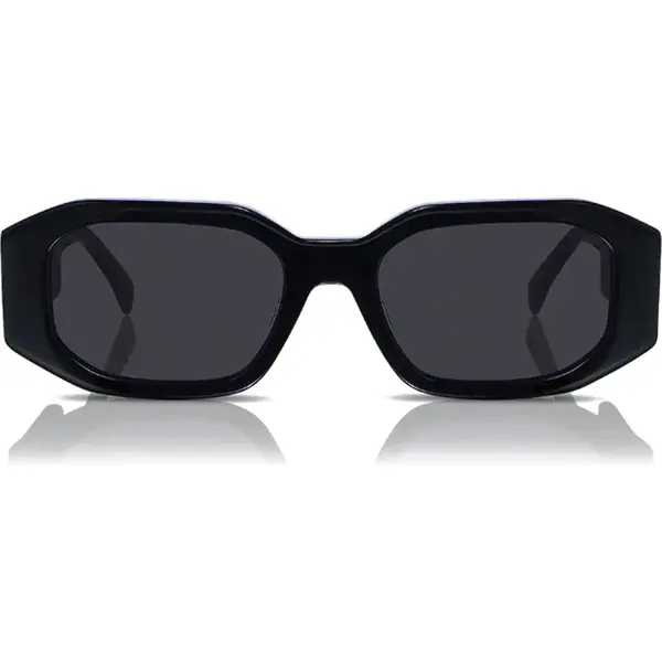 COSSINO Caroline 51mm Acetate Sunglasses - Black