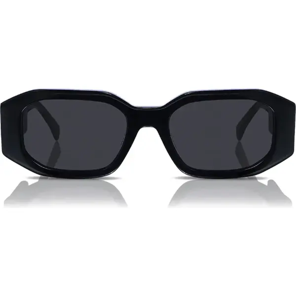 COSSINO Caroline 51mm Acetate Sunglasses - Black