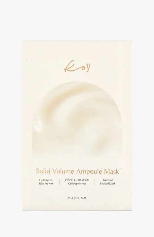 KOY Solid Volume Ampoule Mask - None