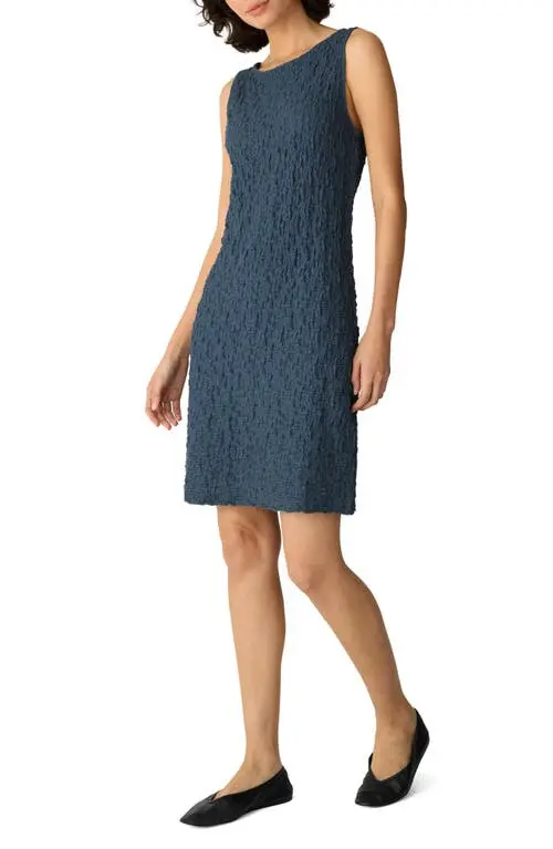Eileen Fisher Sleeveless Bateau Neck Dress - Coldspring