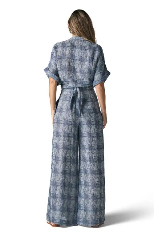 JBQ Oslo Pant 2.0 In Seaside Gauze