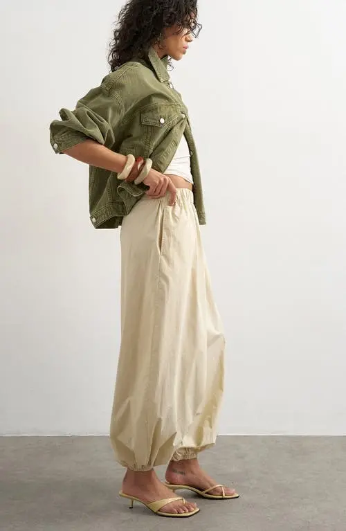Topshop Cotton Balloon Pants