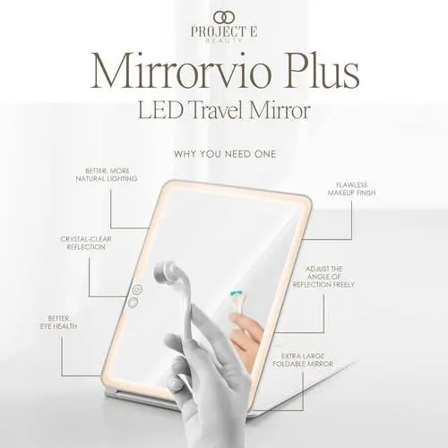 PROJECT E BEAUTY Mirrorvio+ Travel Vanity Mirror