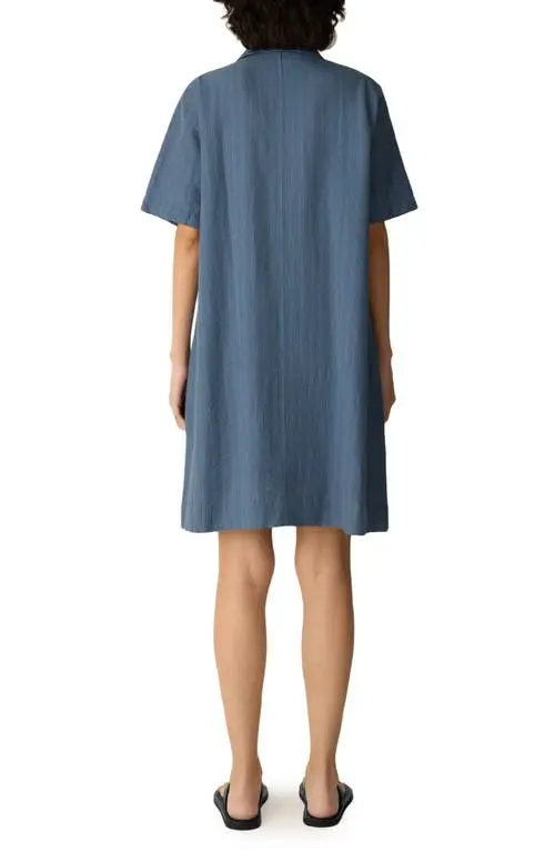 Eileen Fisher Classic Collar Shirtdress - Cold Spring