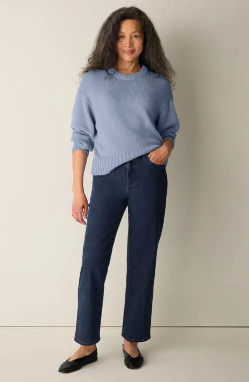 Eileen Fisher Straight Ankle Jeans