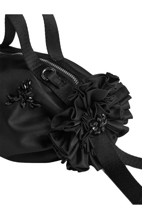Simone Rocha Embellished Mini Double Ribbon Rosette Bag