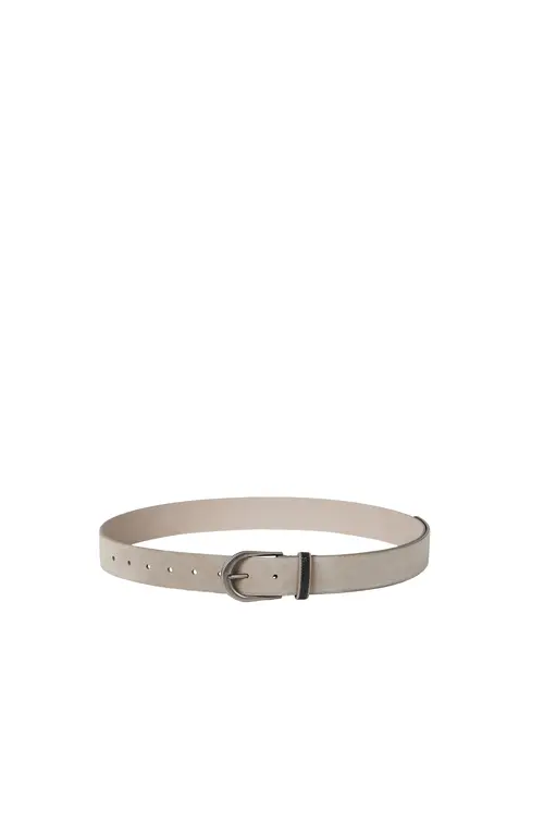 Brunello Cucinelli Suede Belt With Monili