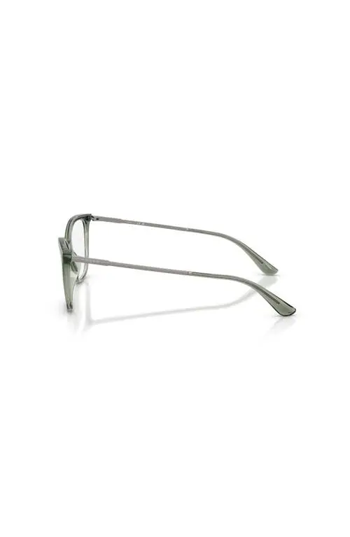 VOGUE EYEWEAR 52mm Oval Optical Glasses - Green