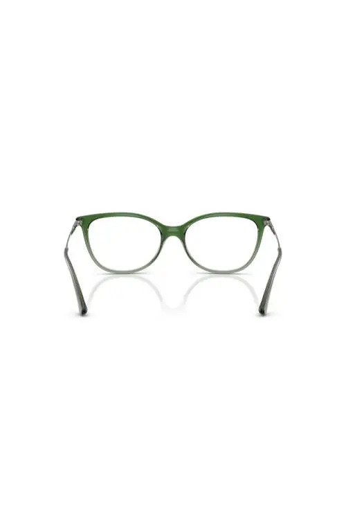 VOGUE EYEWEAR 52mm Oval Optical Glasses - Green