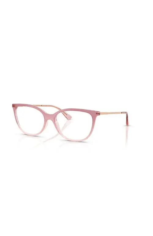VOGUE EYEWEAR 52mm Oval Optical Glasses - Pink