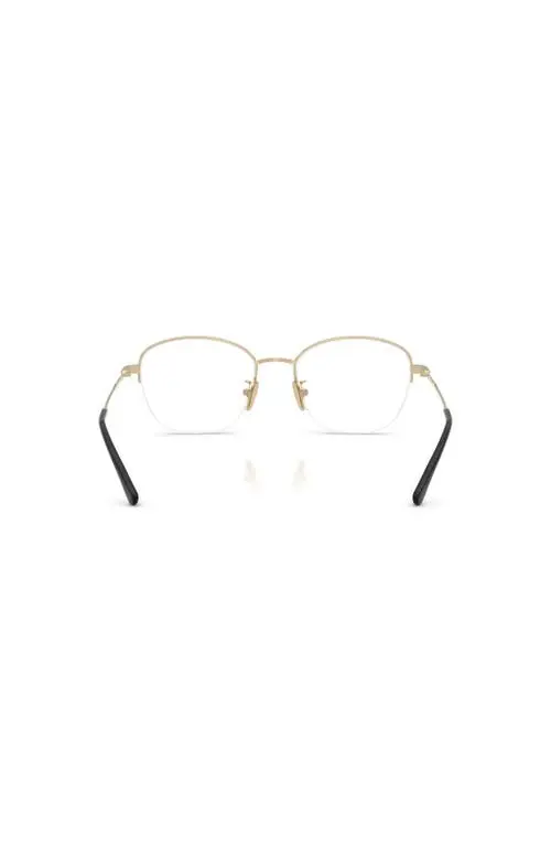 VOGUE EYEWEAR 53mm Irregular Optical Glasses - Gold