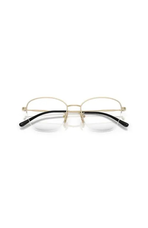 VOGUE EYEWEAR 53mm Irregular Optical Glasses - Gold