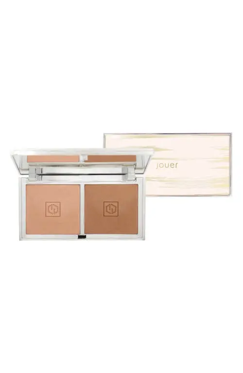 Jouer Sunswept Bronzer Duo Palette - Medium To Deep