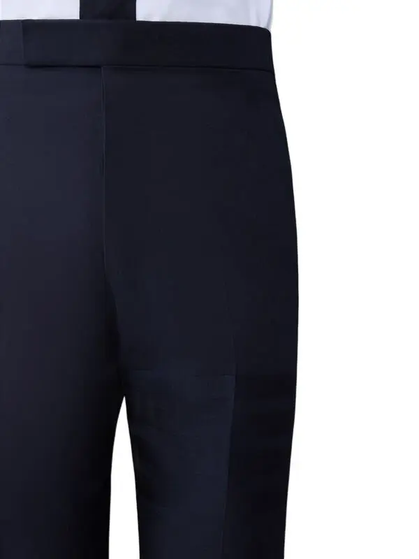 Thom Browne Tailored Trousers With Backstrap Detail
