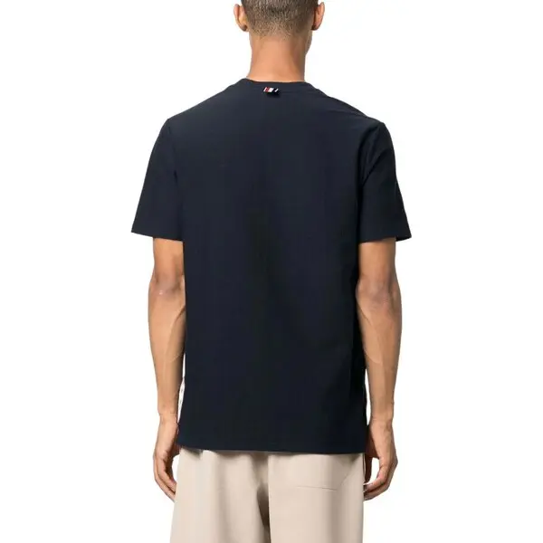 Thom Browne Short Sleeve T-shirt - Navy