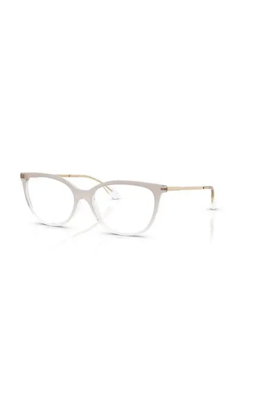 VOGUE EYEWEAR 50mm Oval Optical Glasses - Brown