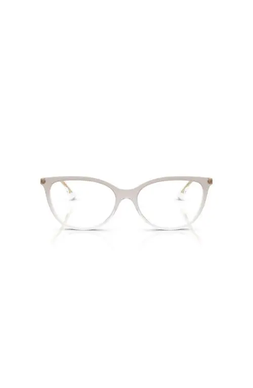 VOGUE EYEWEAR 50mm Oval Optical Glasses - Brown