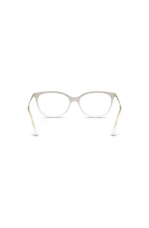 VOGUE EYEWEAR 50mm Oval Optical Glasses - Brown