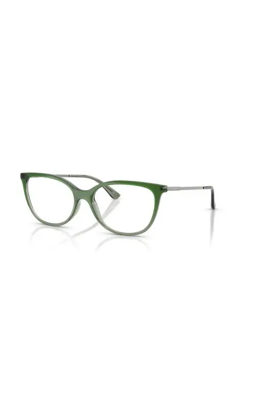 VOGUE EYEWEAR 50mm Oval Optical Glasses - Green