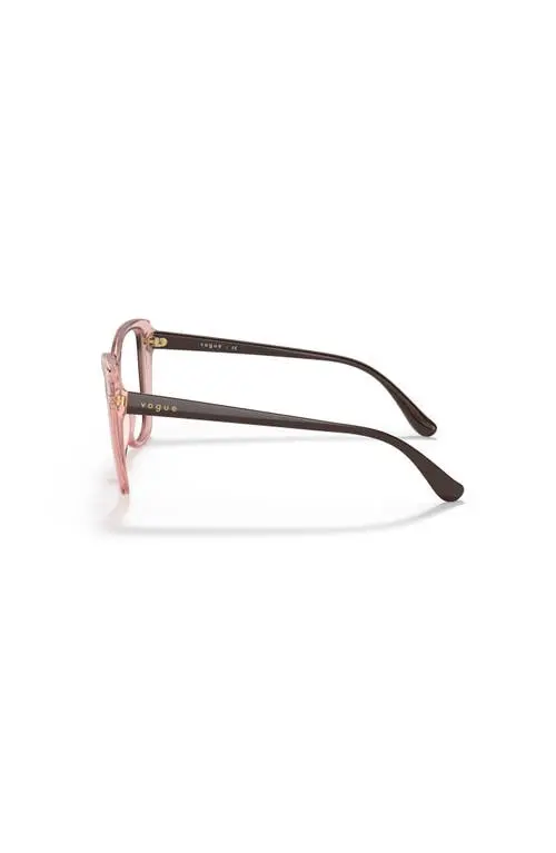 VOGUE EYEWEAR Butterfly Acetate Eyeglasses - Pink