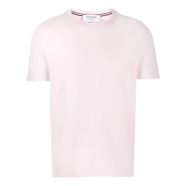 Thom Browne Short Sleeve T-shirt - Pink