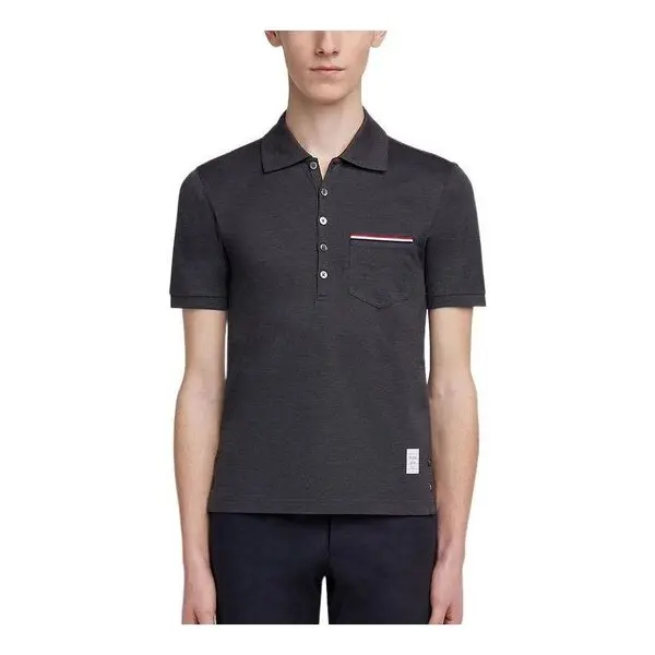 Thom Browne Collar Short Sleeve T-shirt