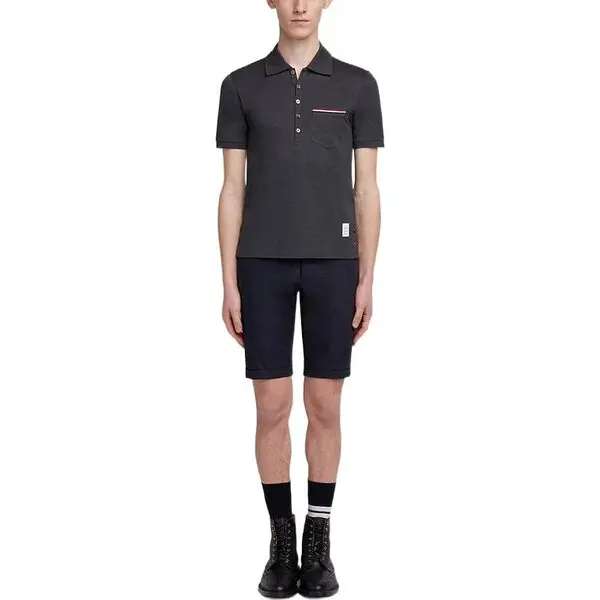 Thom Browne Collar Short Sleeve T-shirt