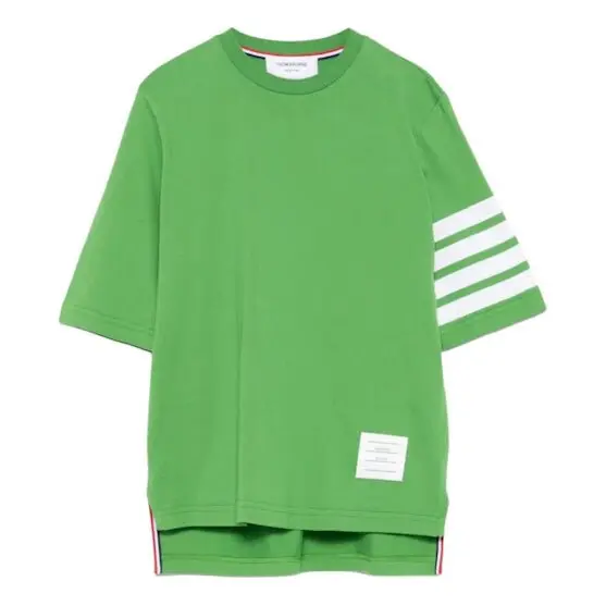 Thom Browne Short Sleeve T-shirt - Green