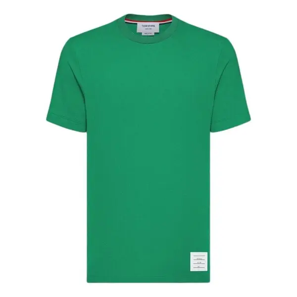 Thom Browne Short Sleeve T-shirt - Green