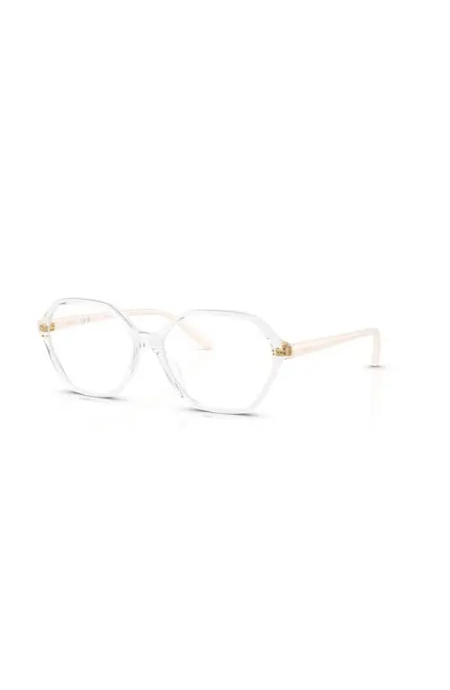 VOGUE EYEWEAR 53mm Irregular Optical Glasses - Transparent