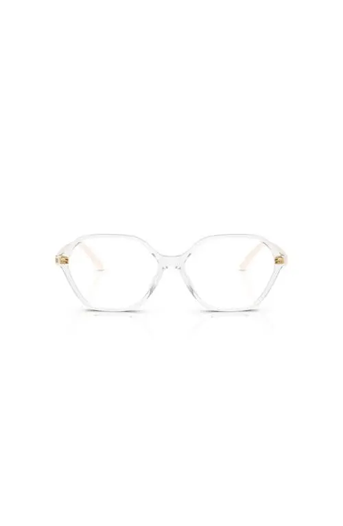 VOGUE EYEWEAR 53mm Irregular Optical Glasses - Transparent