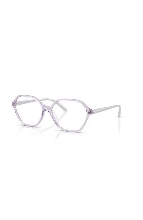 VOGUE EYEWEAR 53mm Irregular Optical Glasses - Violet