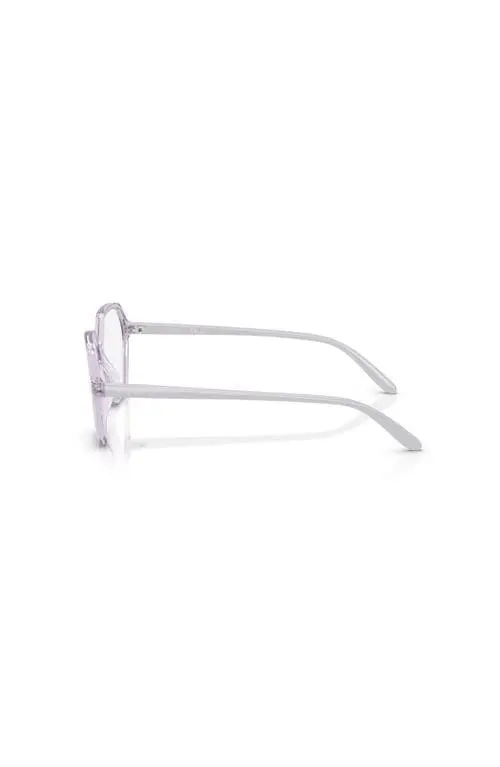 VOGUE EYEWEAR 55mm Irregular Optical Glasses - Violet
