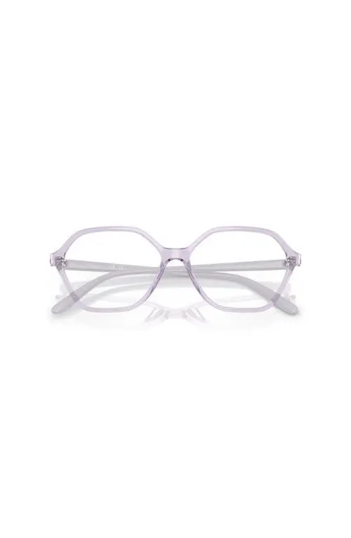 VOGUE EYEWEAR 55mm Irregular Optical Glasses - Violet