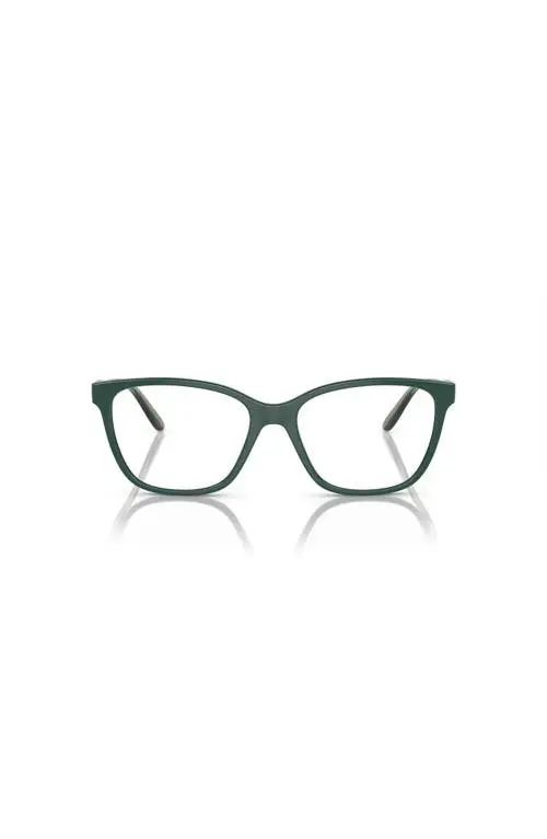 VOGUE EYEWEAR 51mm Rectangle Optical Glasses - Green