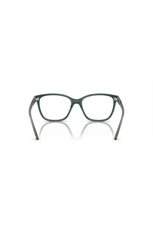 VOGUE EYEWEAR 51mm Rectangle Optical Glasses - Green