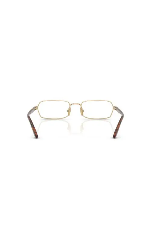 VOGUE EYEWEAR 51mm Irregular Optical Glasses - Gold