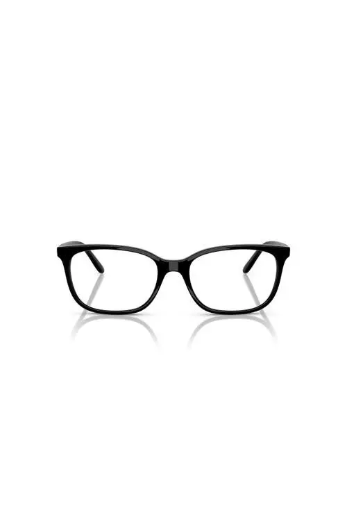 VOGUE EYEWEAR 51mm Rectangle Optical Glasses - Black