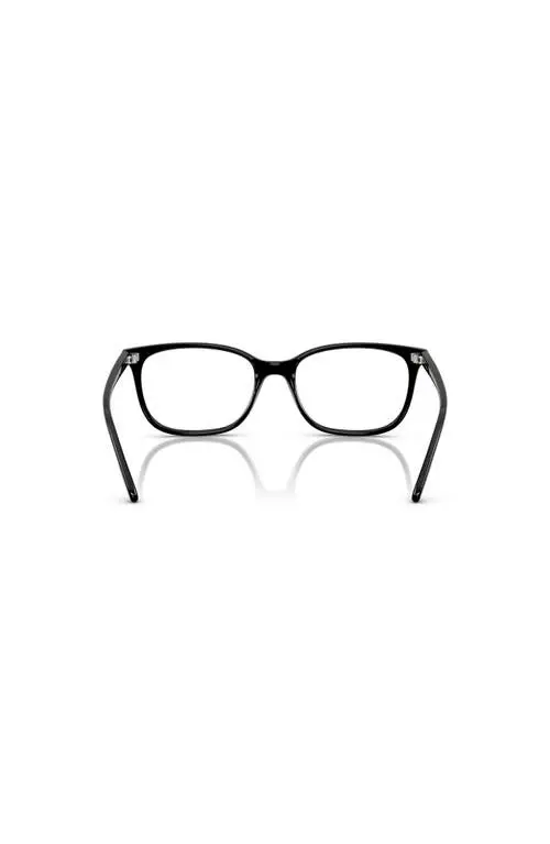 VOGUE EYEWEAR 51mm Rectangle Optical Glasses - Black
