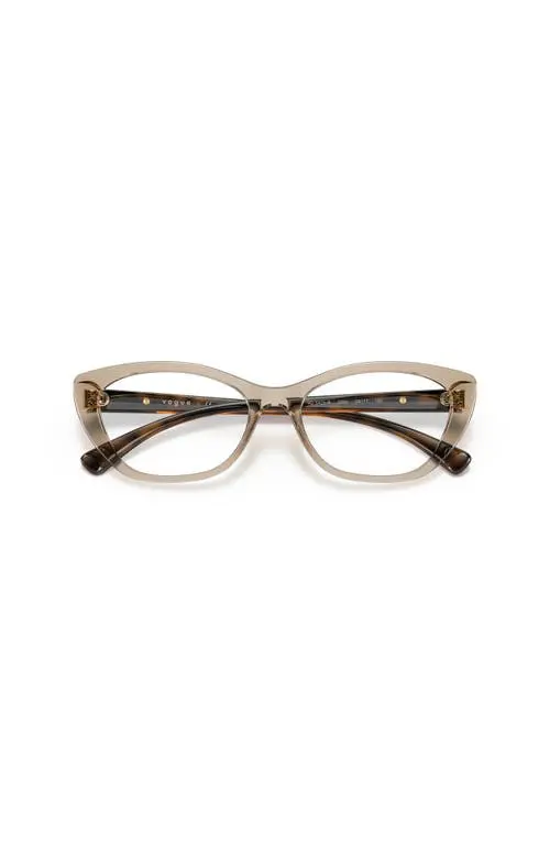 VOGUE EYEWEAR 52mm Oval Optical Glasses