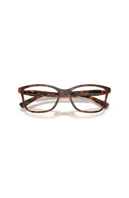 VOGUE EYEWEAR 52mm Rectangle Optical Glasses