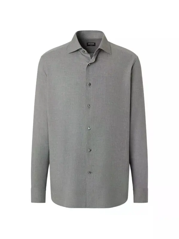 Zegna Mélange Cashco Shirt