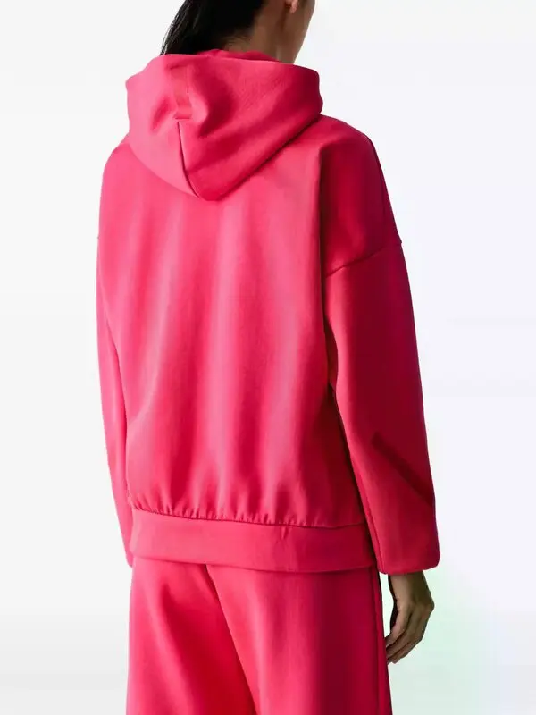 Adidas Logo-print Zip-up Hoodie
