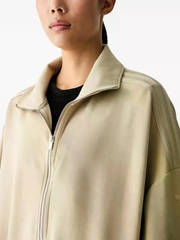 Adidas 3-stripes Trefoil Zip-up Top