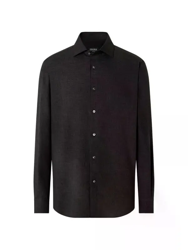 Zegna Cashco Shirt - Black