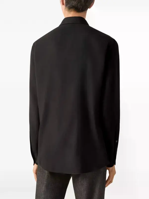Zegna Cashco Shirt - Black
