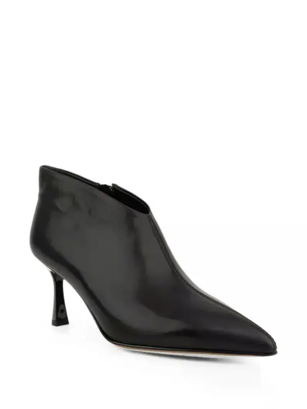 LINDA BAUMANN Pointed-toe Ankle Boots