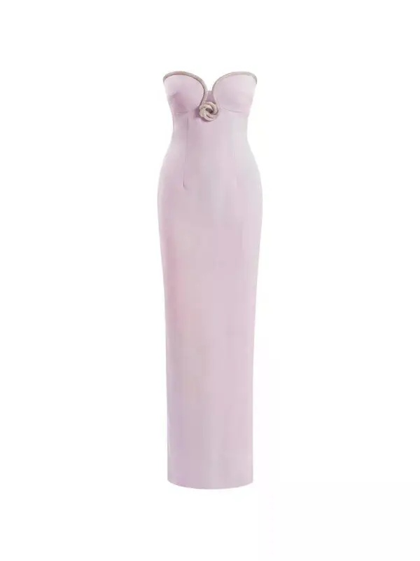 SAIID KOBEISY Strapless Maxi Dress - Pink