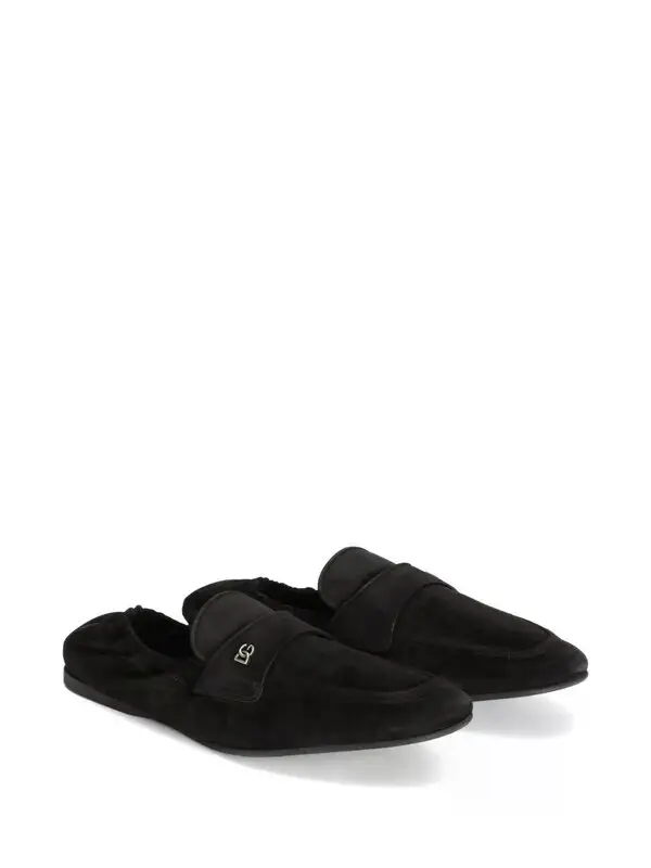 Dolce & Gabbana Calfskin Slippers
